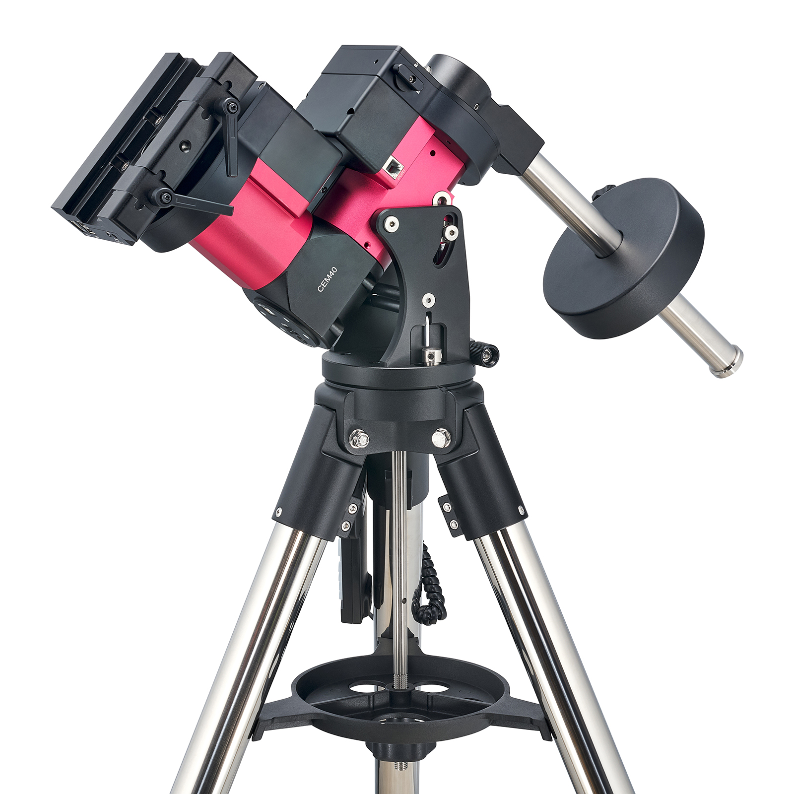 iOptron CEM40 Center Balanced Equatorial GoTo Mount | First Light Optics